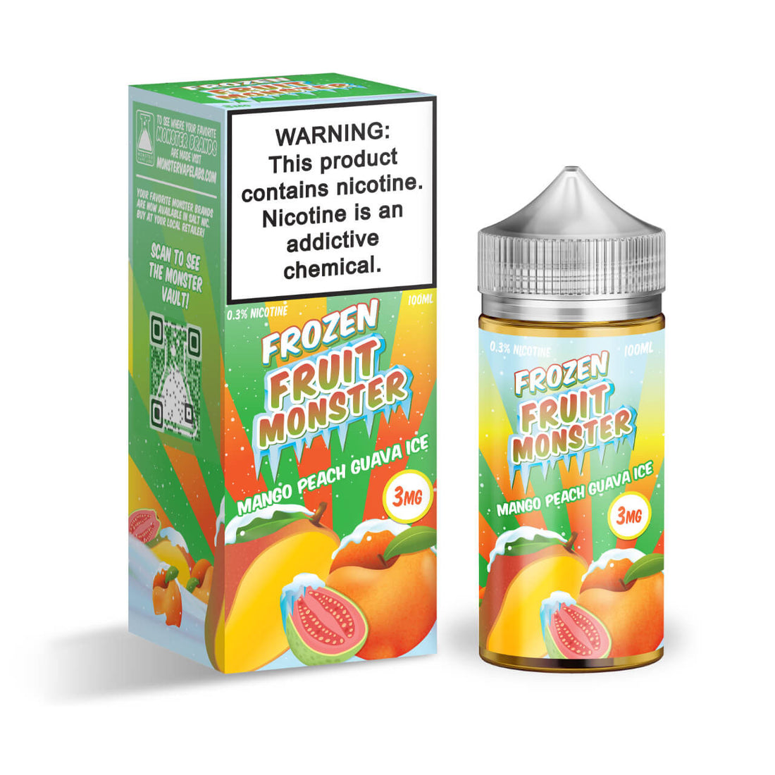 Frozen Fruit Monster - Mango Peach Guava Ice 100ml – EcoVape
