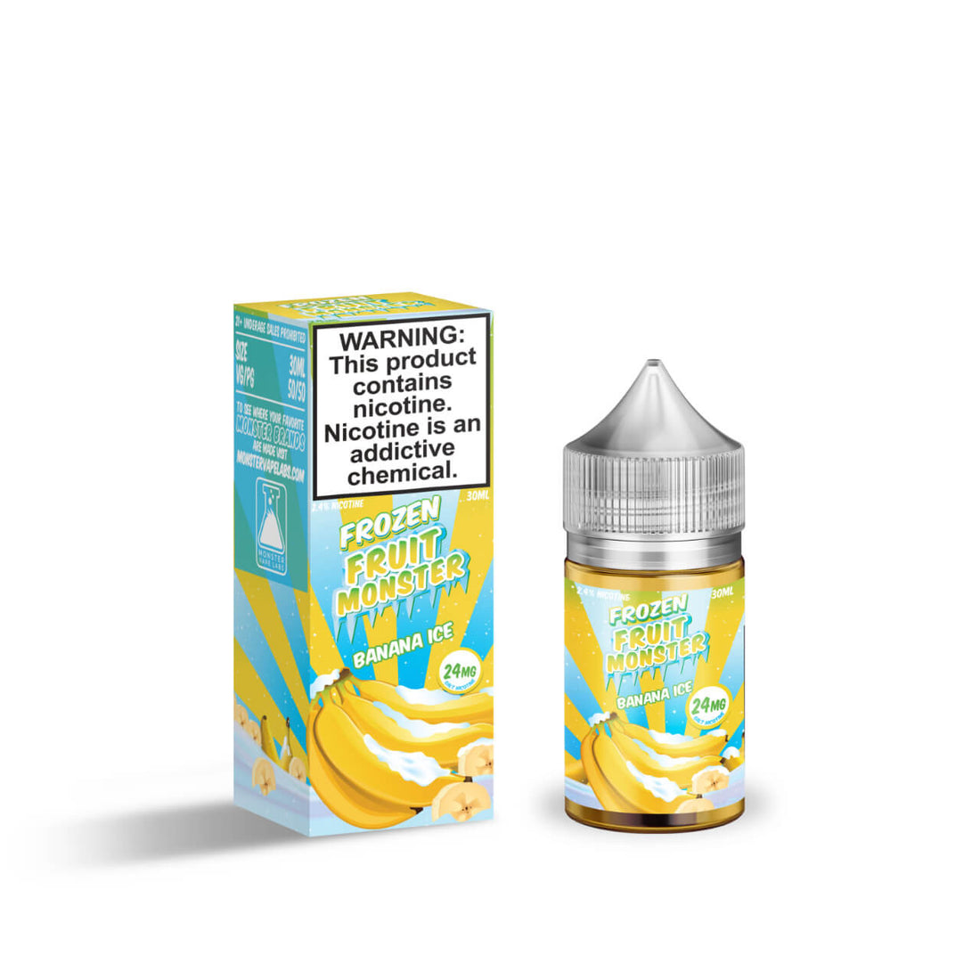 Frozen Fruit Monster Salt - Banana Ice 30ml – EcoVape