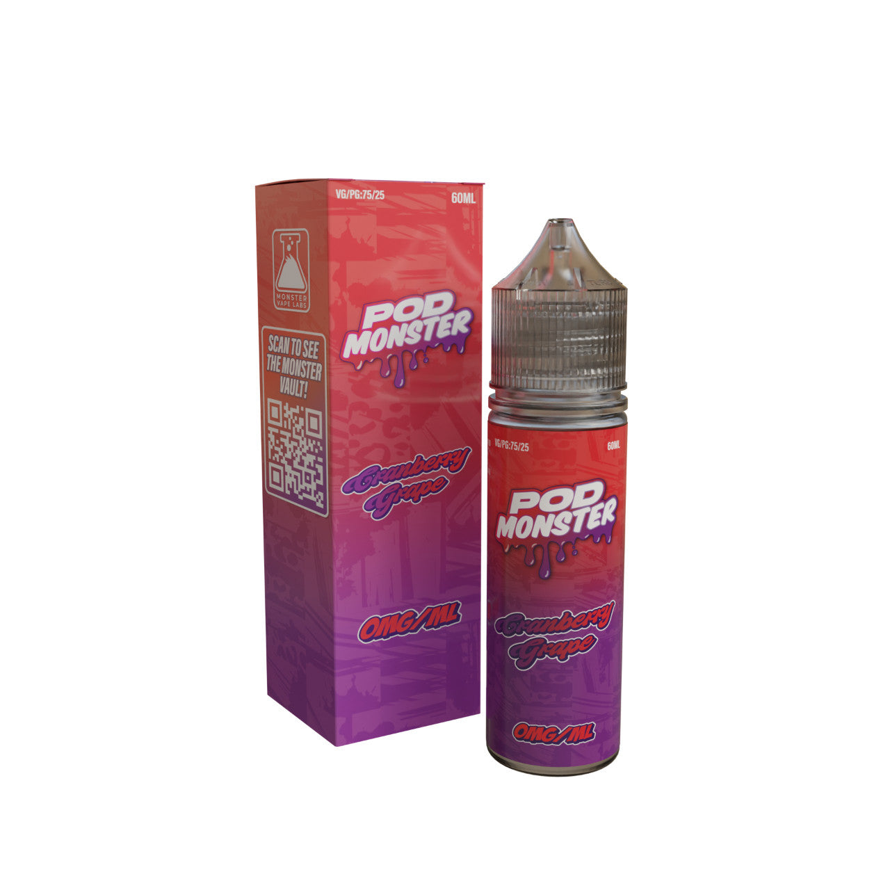 Pod Monster - Cranberry Grape 60ml – EcoVape